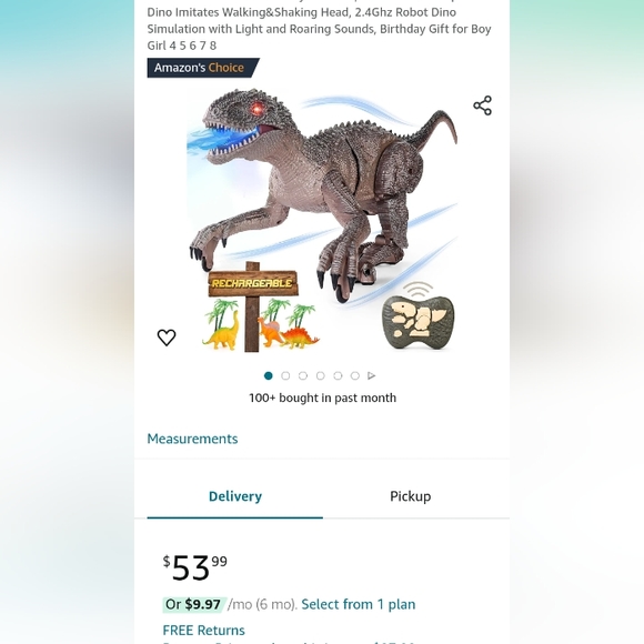 Toys | Raptor Brutal With A Remote Control | Poshmark